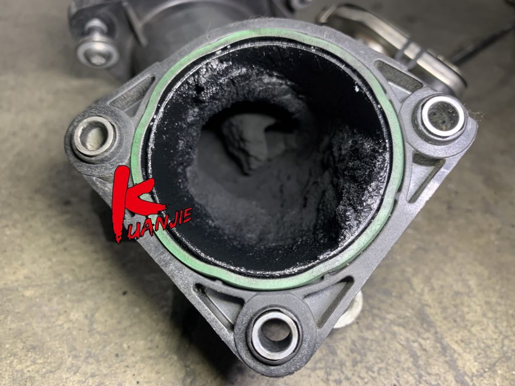 BMW x5 F15(25d) N47S1 柴油積碳清洗 DPF ERG 進氣歧管 引擎燈亮 加速無力 – 冠傑汽車維修官方網站